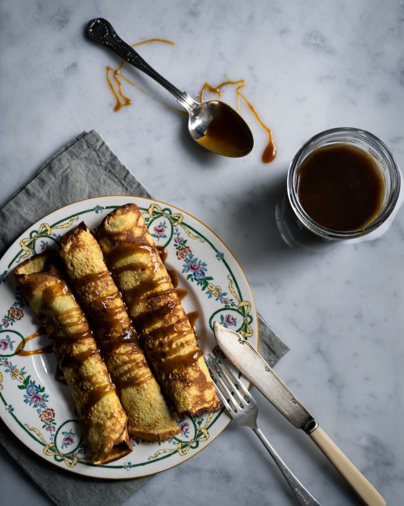 Crêpes with Caramel au Calvados – Normandy - Hai Mangiato - Italian ...